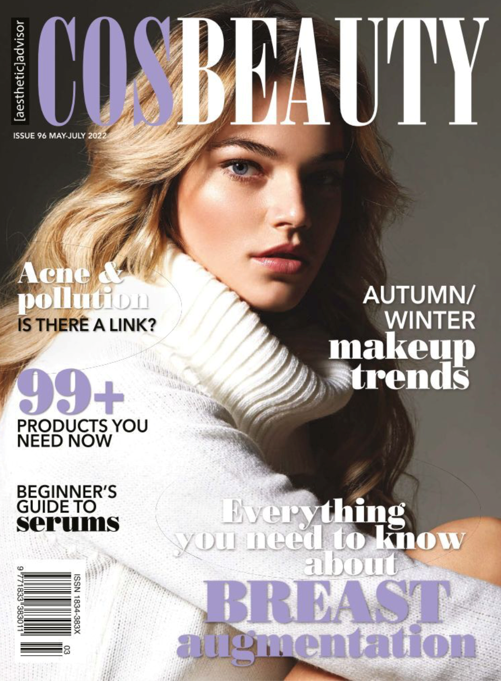 Cos Beauty Mag features a triad of EVY Professional – EVY PROFESSIONAL